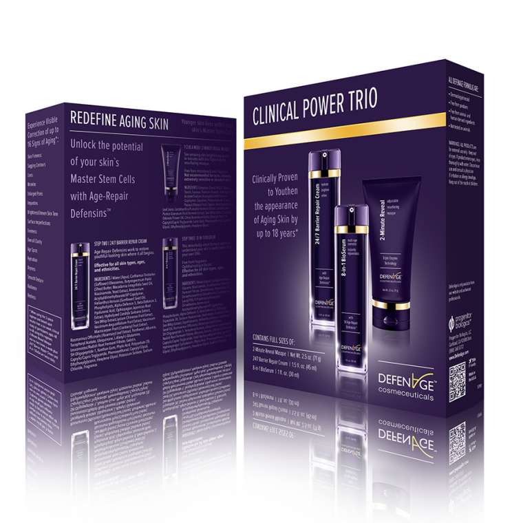 Defenage Anti-Aging Clinical Power Trio – Inspira Dermatology ...